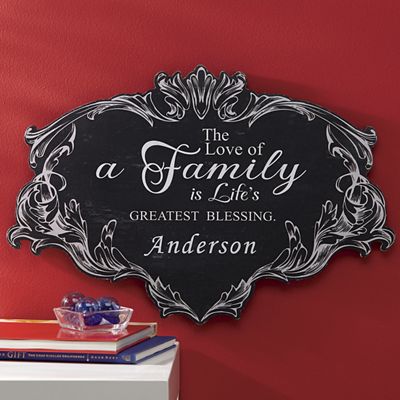 Personalized Family Wall Plaque from Seventh Avenue | 723376